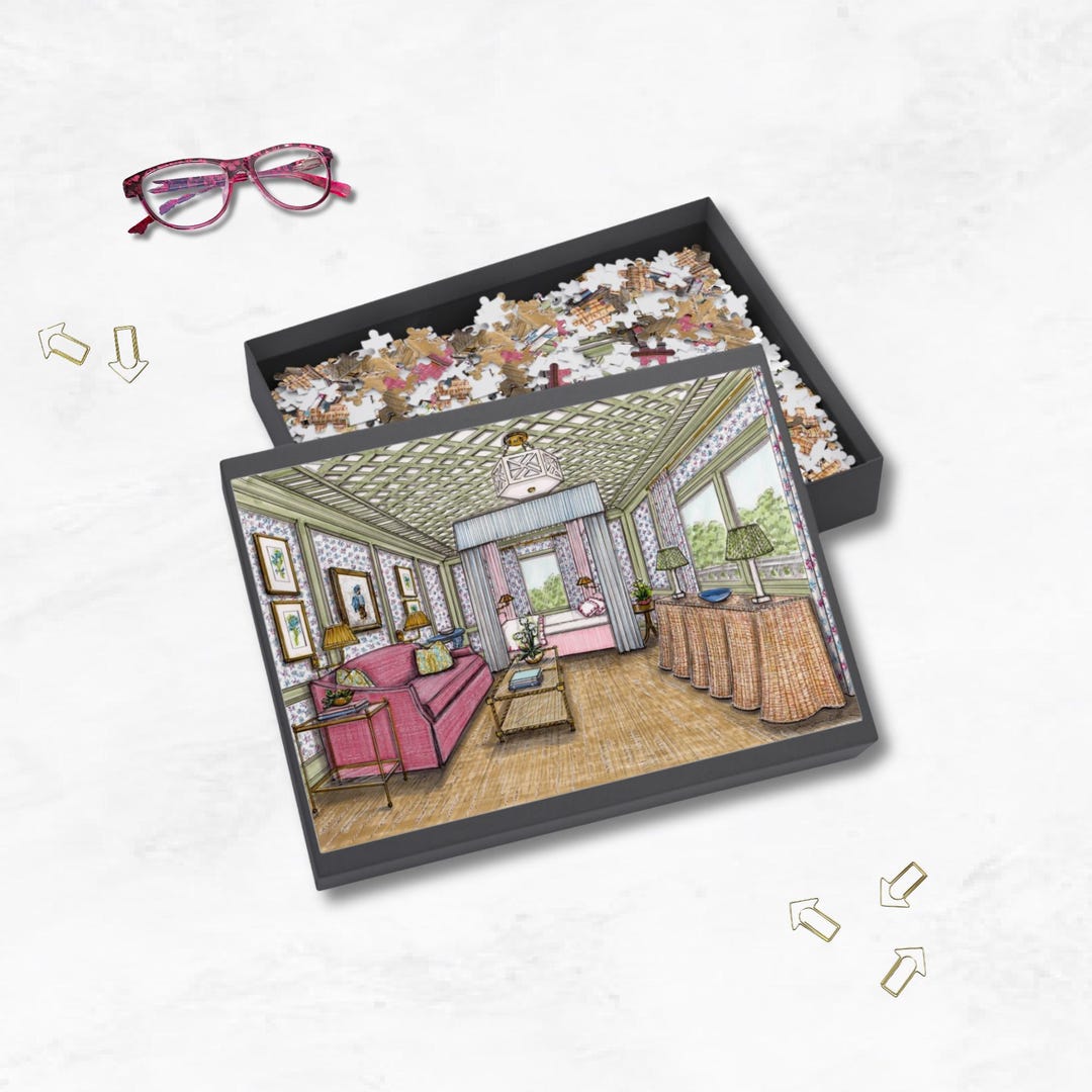Jigsaw Puzzle, Primrose Park 1000-piece, Relaxing Puzzle, Puzzle ...