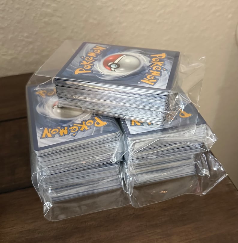 100 Pokémon Cards Great Assortment - Etsy
