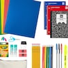 Editable School Supply Label Bundle Canva | Composition Notebook Cover ...