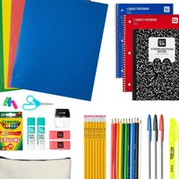 Editable School Supply Label Bundle Canva | Composition Notebook Cover ...