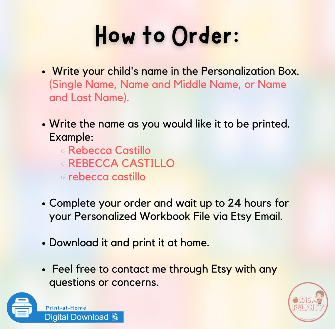 Printable Personalized Workbook Name and Alphabet Letters Tracing ...