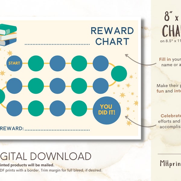 Reading Reward Stickers Stickers - Etsy