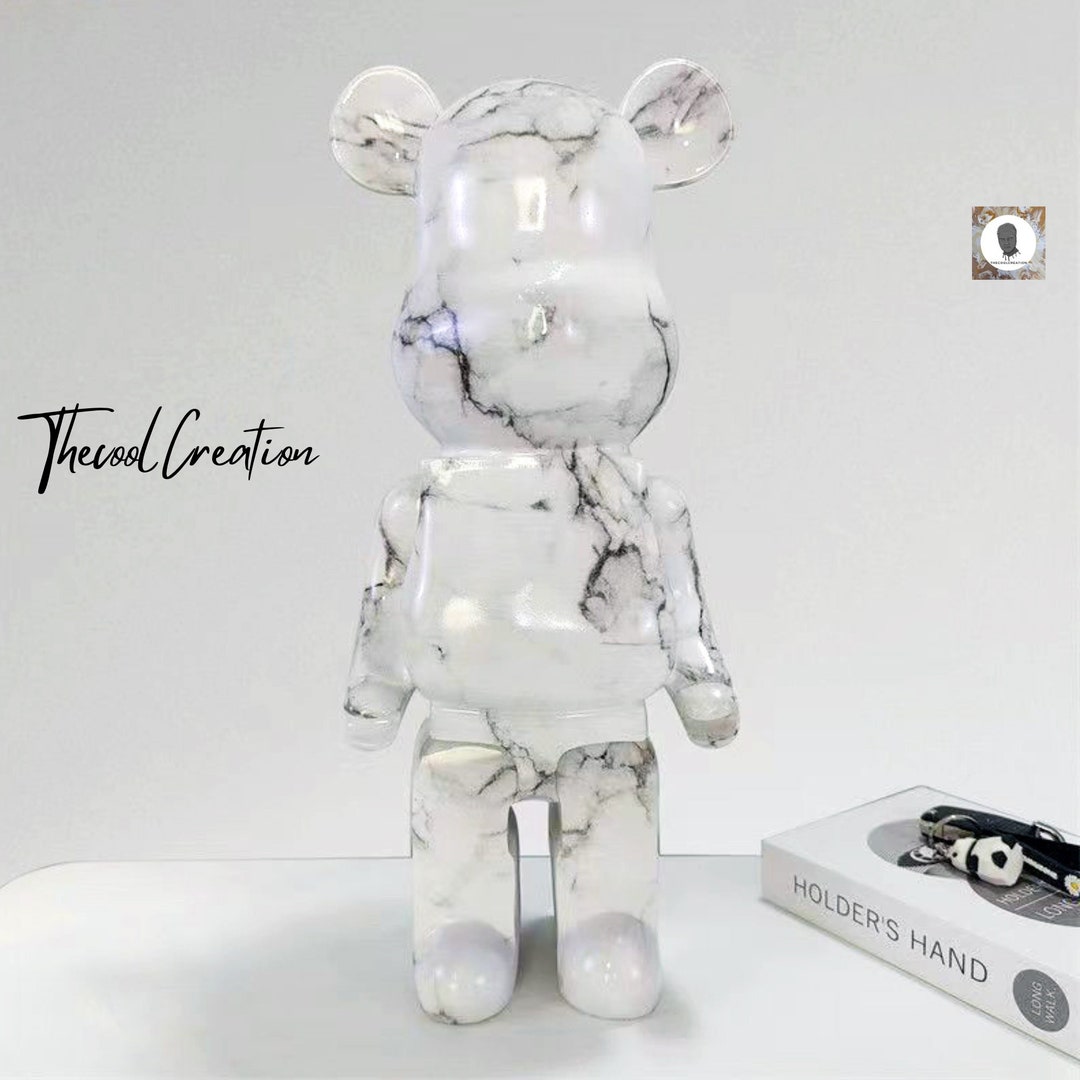 Resin Bearbrick Bear Statues Figure Ornaments Living Room - Etsy