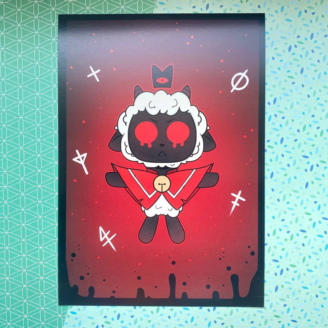 COTL Print Lamb Cult of the Lamb - Etsy