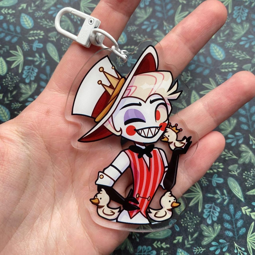 HH Keychain Lucifer Hellaverse - Etsy