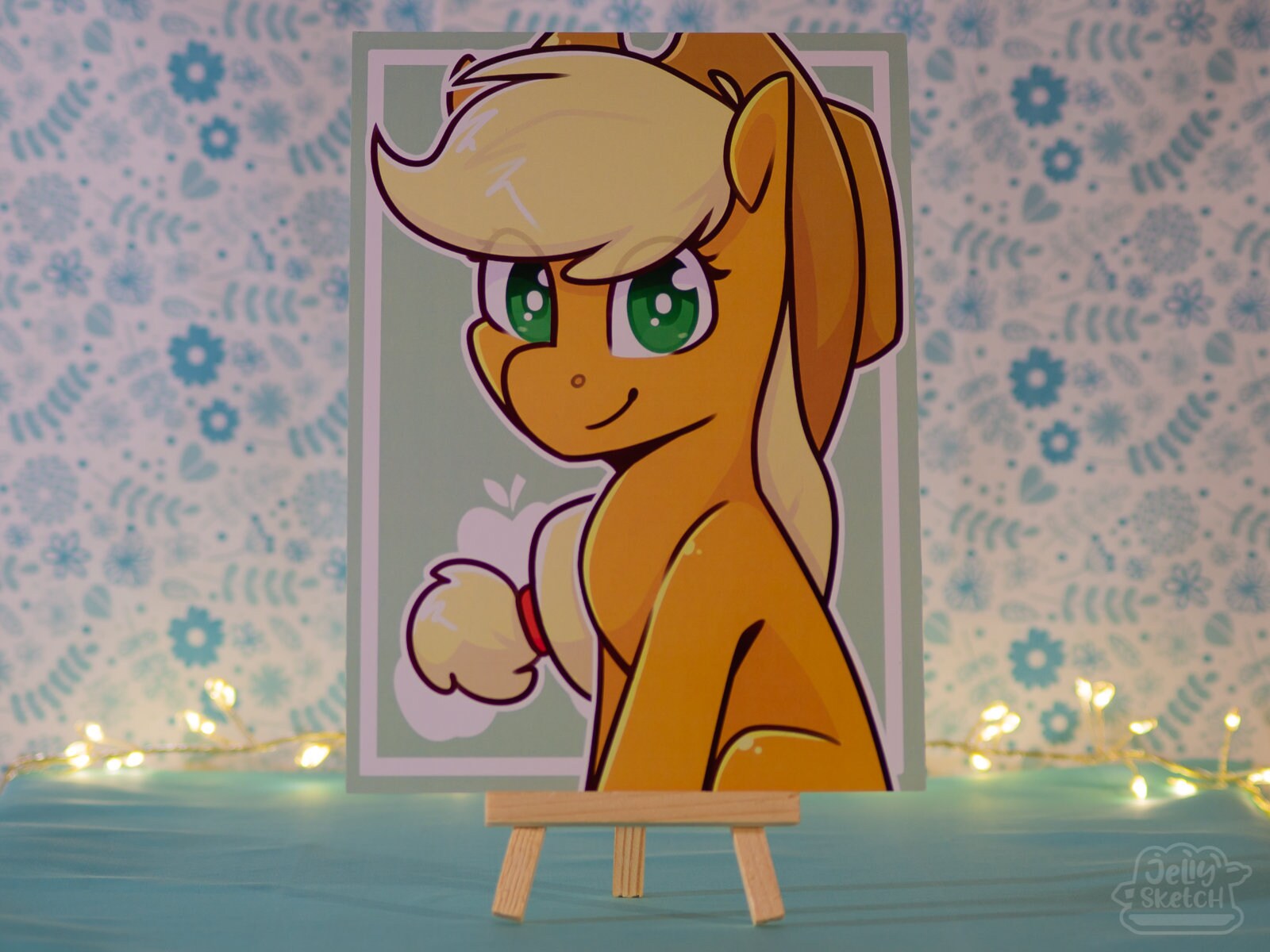 MLP Print Applejack Portrait - Etsy