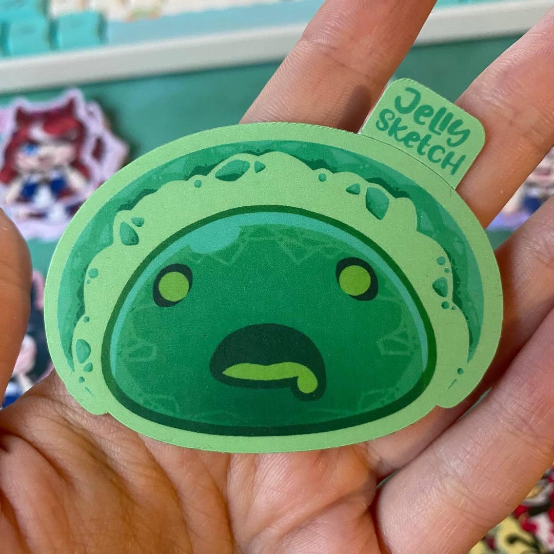 Slime Rancher Sticker Rad Radioactive Slime - Etsy