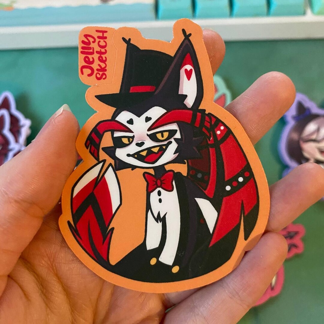 Hellaverse Sticker Husk Husker Hazbin Hotel - Etsy