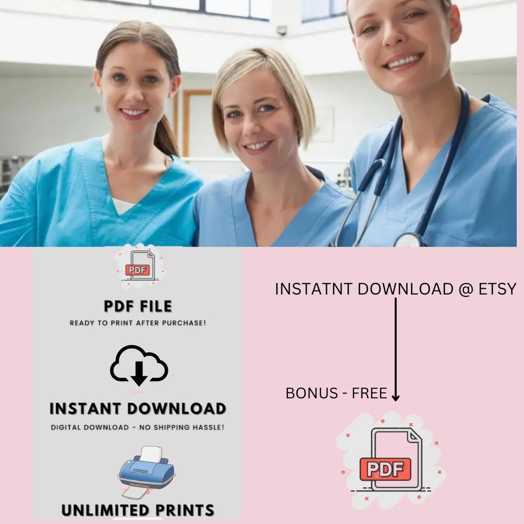 EKG Cardiac Rhythms Badge Cards + Cheat Sheets (PDF) - Etsy