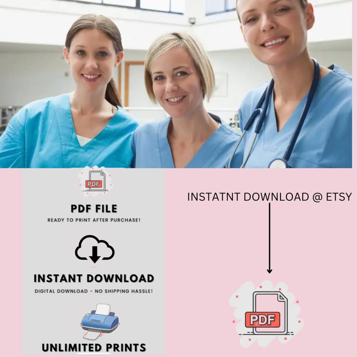 Nurse Student/nursing School/nclex Study Guide EKG Interpretation/ Acls ...