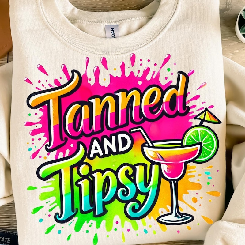 Hat Tanned and Tipsy - Etsy