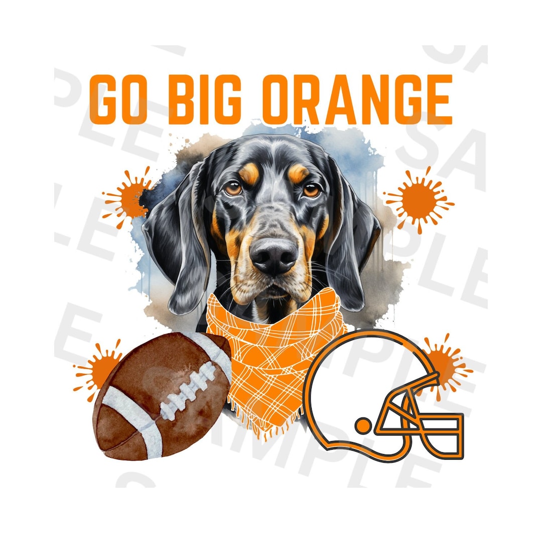 Smokey Tennessee Vols Mascot Art Print Transparent PNG for Sublimation ...