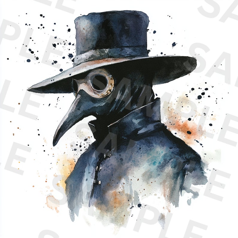 5 Plague Doctor Clipart, Plague Doctor PNG, Black Plague Doctor ...
