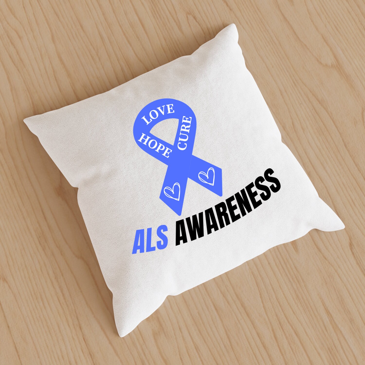 ALS Awareness Png, Transparent PNG for Sublimation Printing, Blue ...