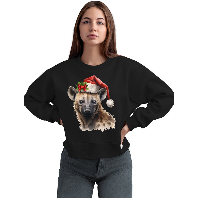 Christmas Hyena PNG, Hyena Clipart, Transparent PNG for Sublimation, Digital Download, Printable ...
