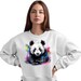 Panda Bear Clipart, Panda Bear PNG Sublimation Design, Bear Face ...