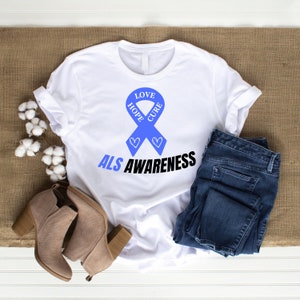 ALS Awareness Png, Transparent PNG for Sublimation Printing, Blue ...