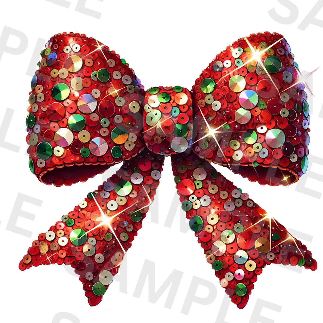 Coquette Christmas Png, Christmas Girly Png, Coquette Bow Png, Glitter ...