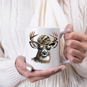 Camo Hat Buck PNG, Sublimation Design, Bow Hunting Png, Deer Antlers ...