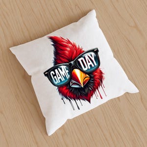 Game Day Cardinal Png, Sublimation Design, Red Cardinal Mascot Png ...
