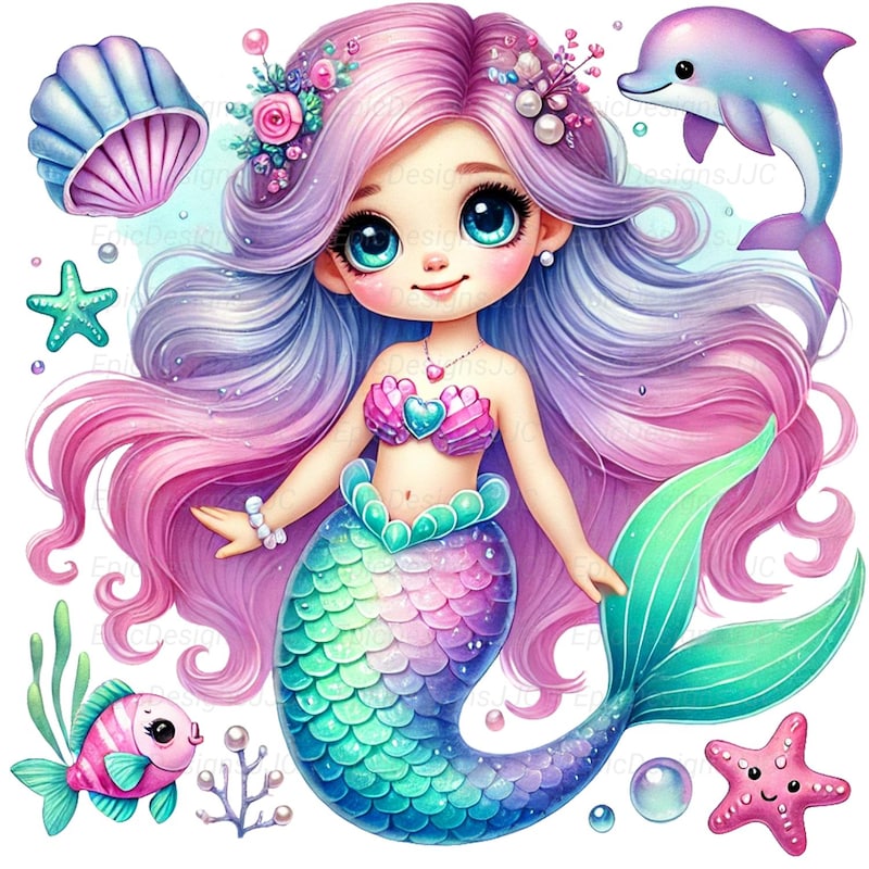 Mermaid Kids Outfits - Etsy