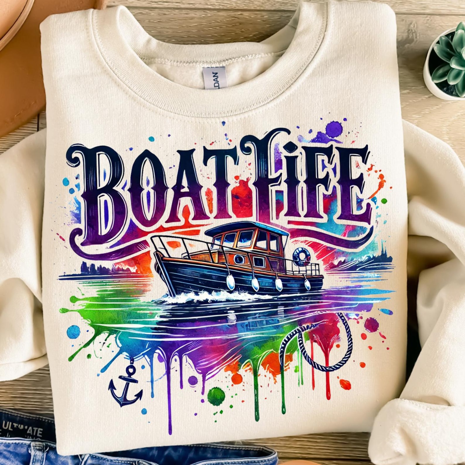 Boat Life Png, Sublimation Design, Lake Life Png, Boat Clip Art, Preppy ...