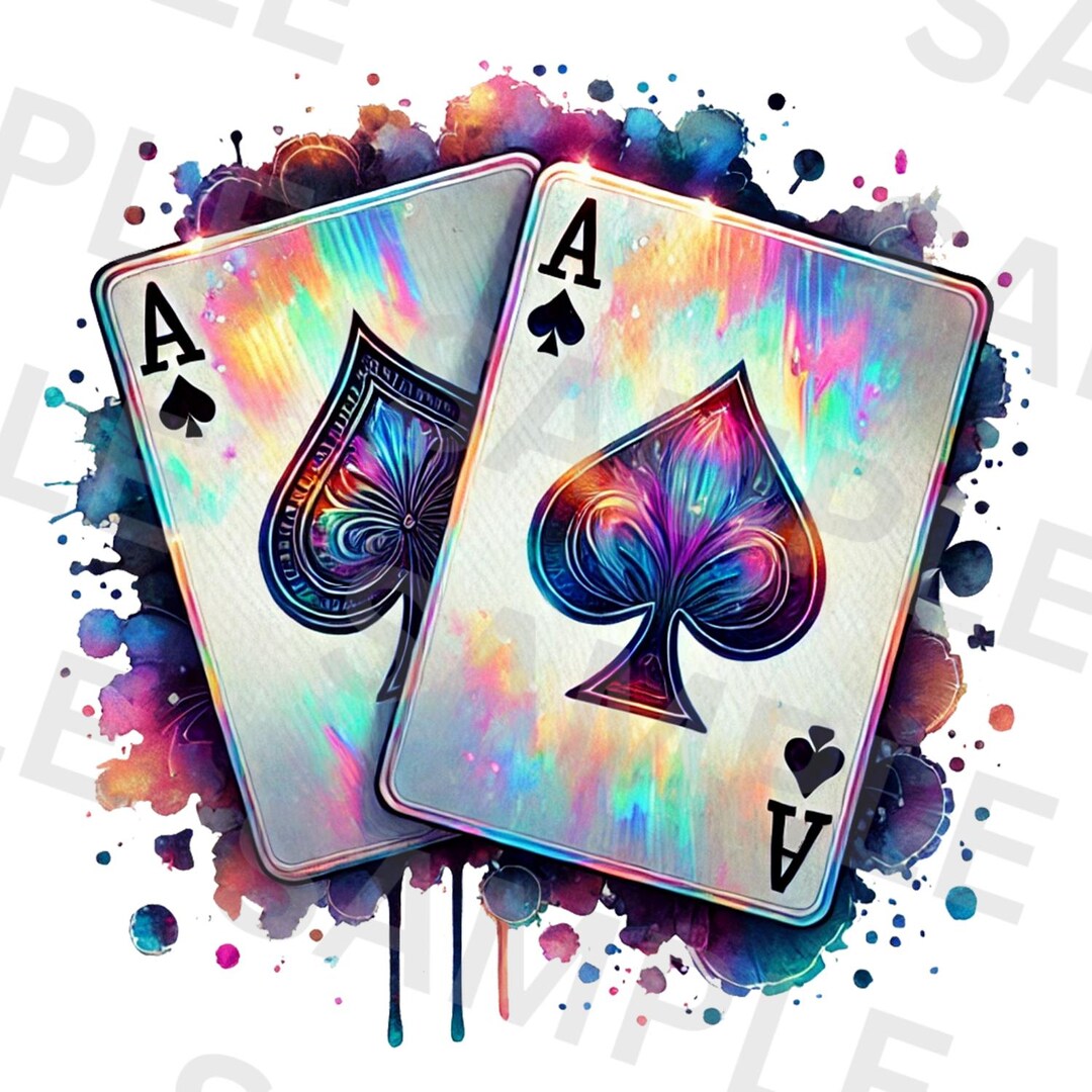 Poker Png, Sublimation Design, Ace of Spades Png, Texas Hold Em Png ...