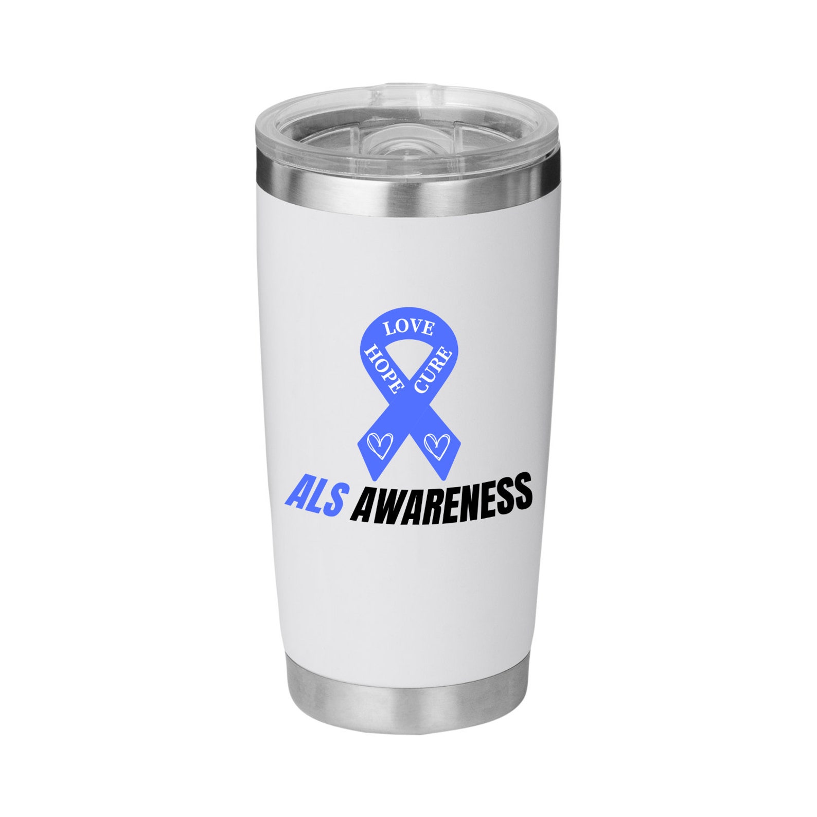 ALS Awareness Png, Transparent PNG for Sublimation Printing, Blue ...