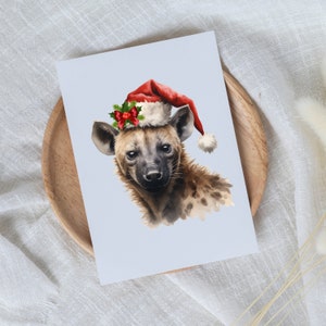 Christmas Hyena PNG, Hyena Clipart, Transparent PNG for Sublimation ...