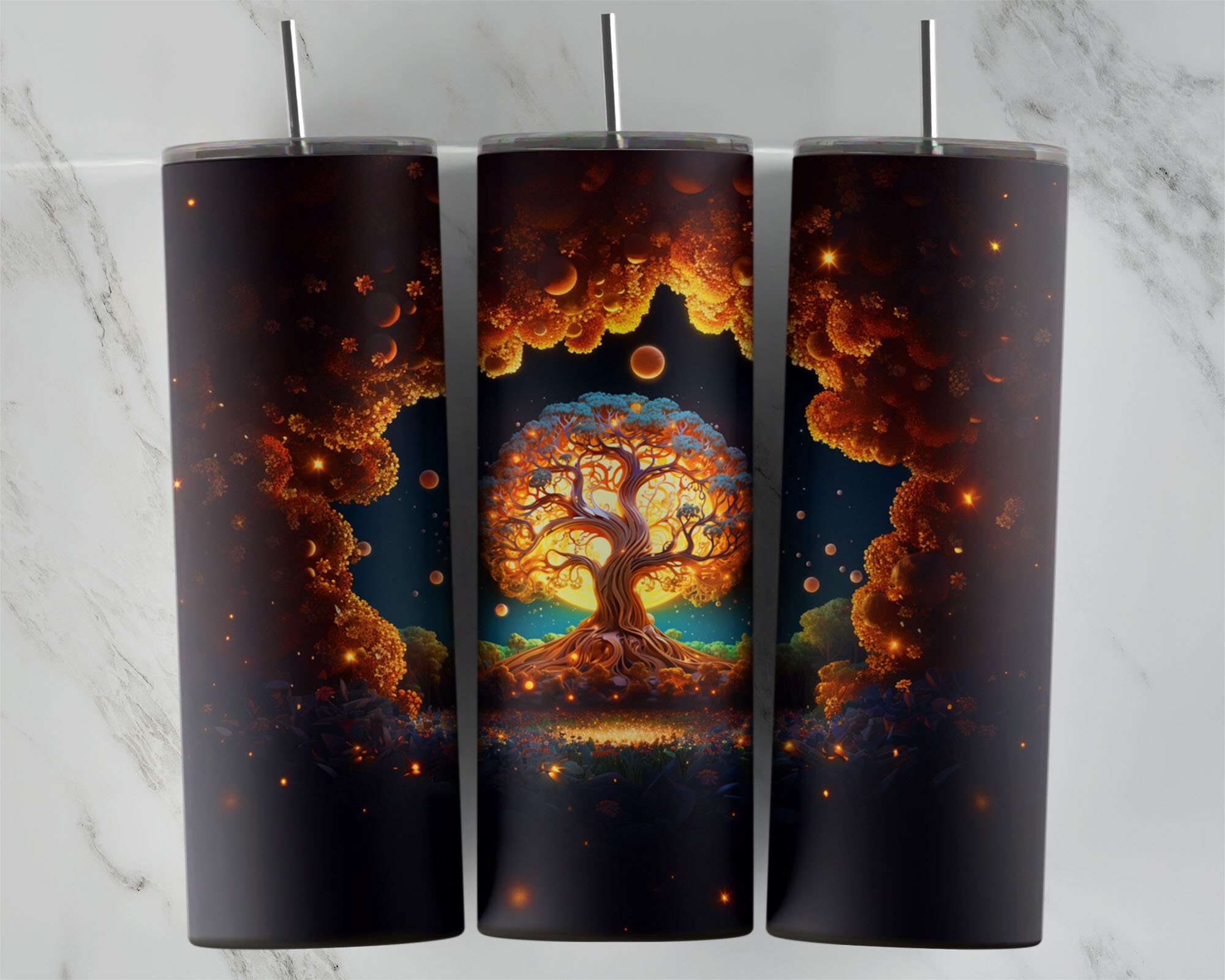 Tree of Life Family Tree Biblical Tree of Life 20oz Skinny Tumbler ...