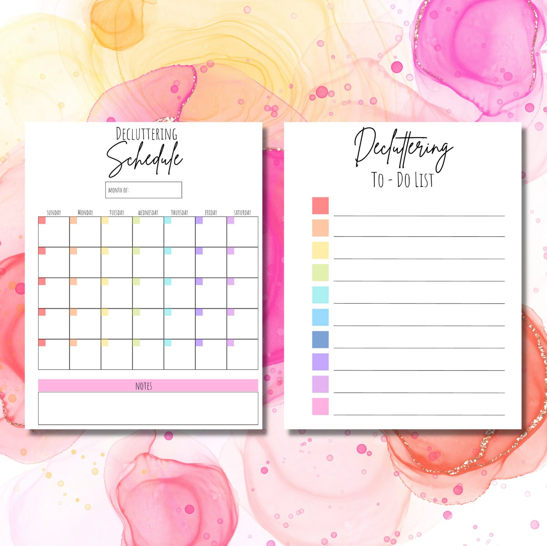Ultimate Decluttering Planner Printable - Etsy