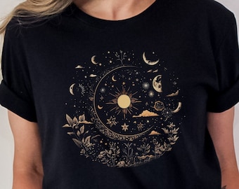 It's Just A Phase Shirt, Moon Phase T-shirt, Sarcastic Shirt, Moon ...