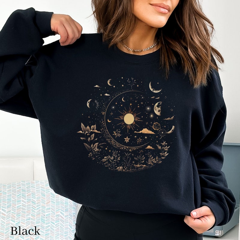 Moon Sweatshirt - Etsy