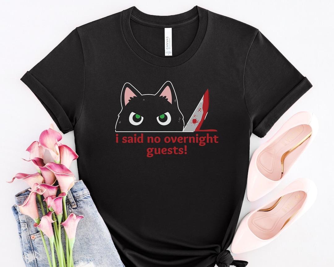 Funny Murder Cat Shirt, Eww People, Murder Stab What Cat Gift for Cat ...