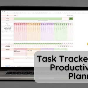 Automated to Do List, Task Tracker & Productivity Planner Daily, Weekly ...