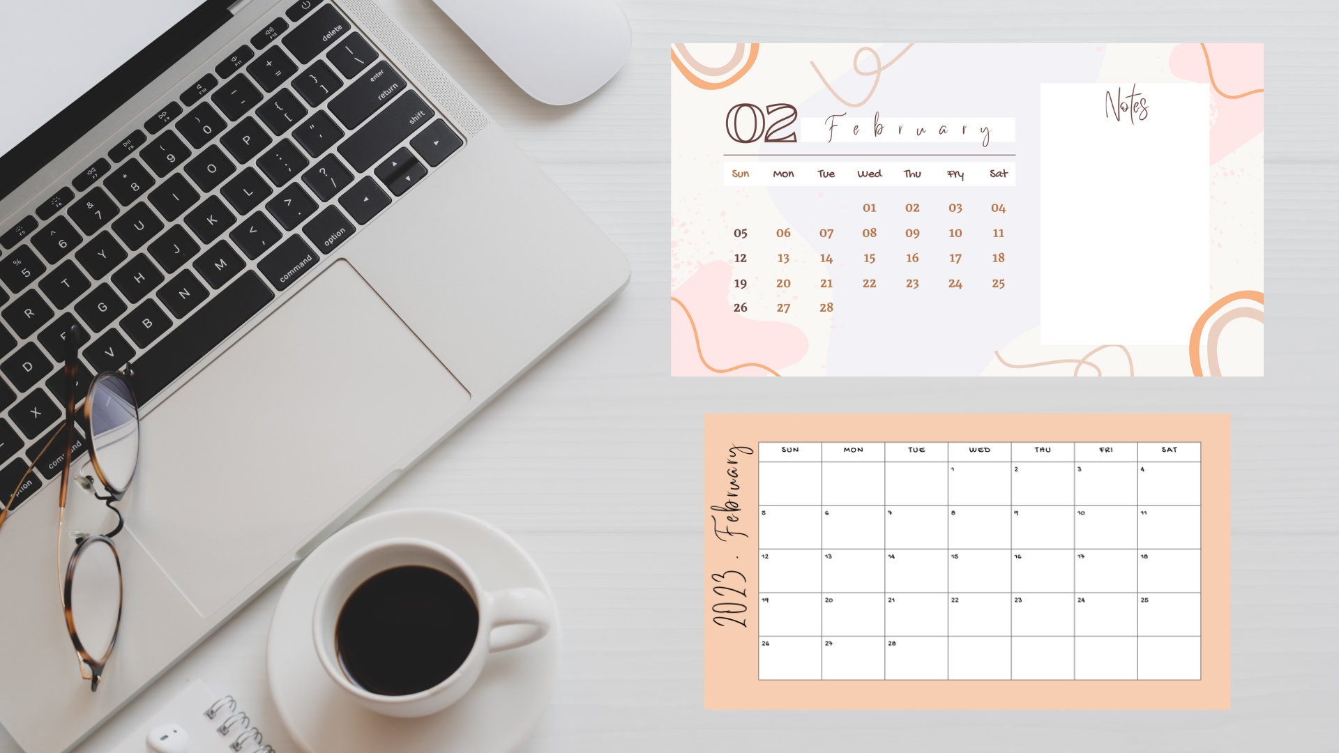 2022, 2023 Calendar | Printable Calendar| 2022, 2023 Monthly Planner ...