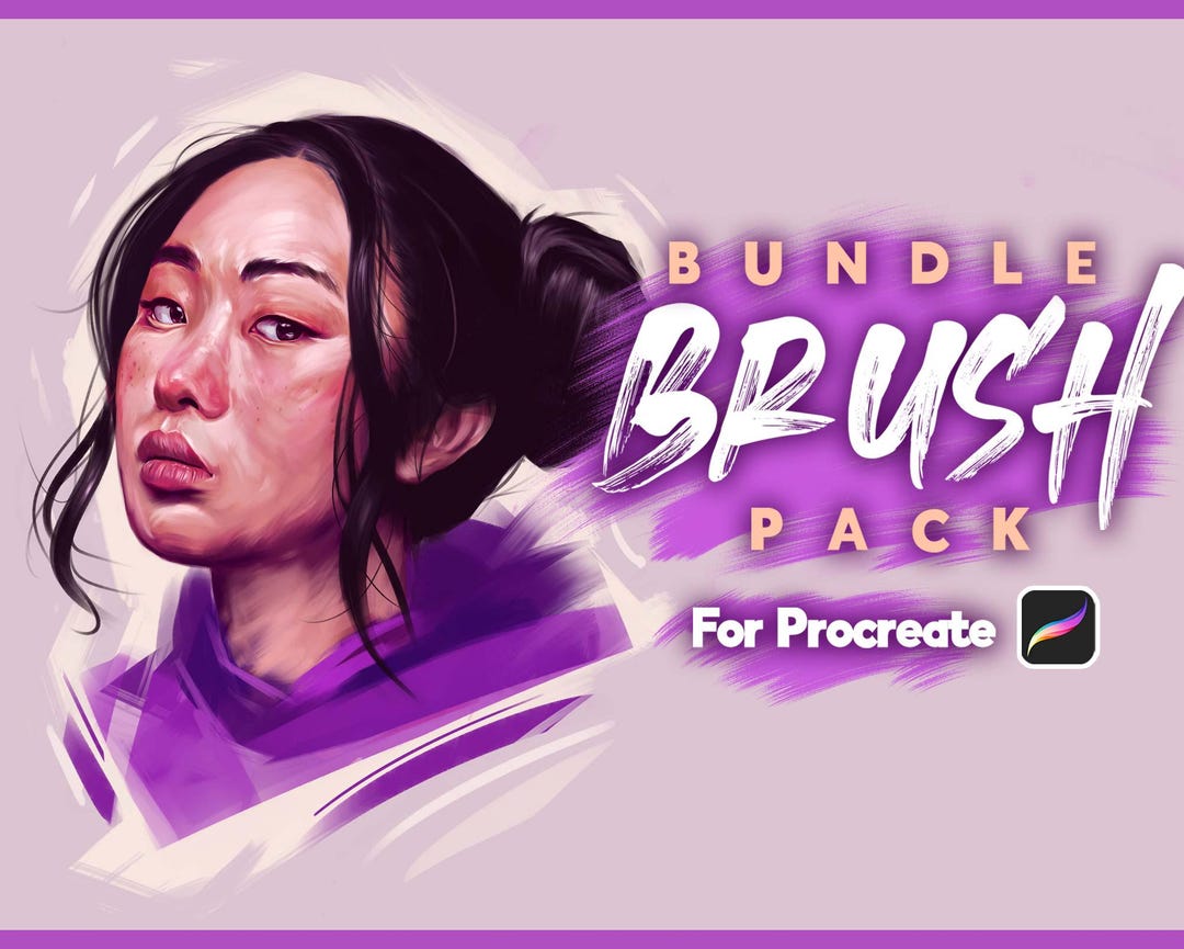 Procreate Portrait Brushes, Pixel Vibe Texture Brush Set (digital ...