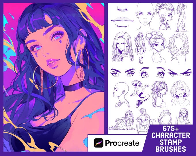 400+ Anime Reference Procreate Body Poses - Manga Procreate Brushes ...