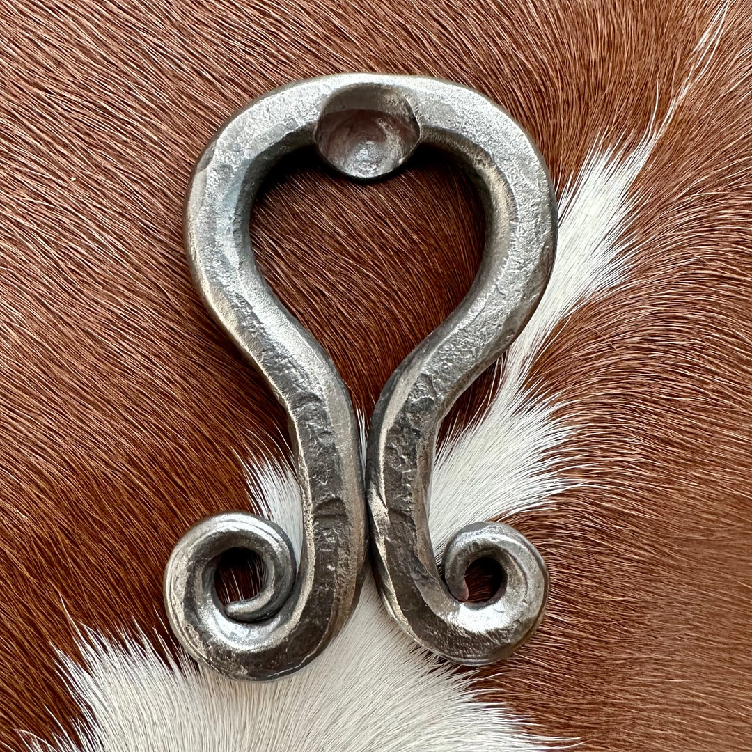 Blacksmiths Bottle Opener With Scroll Design Hand Forged - Etsy