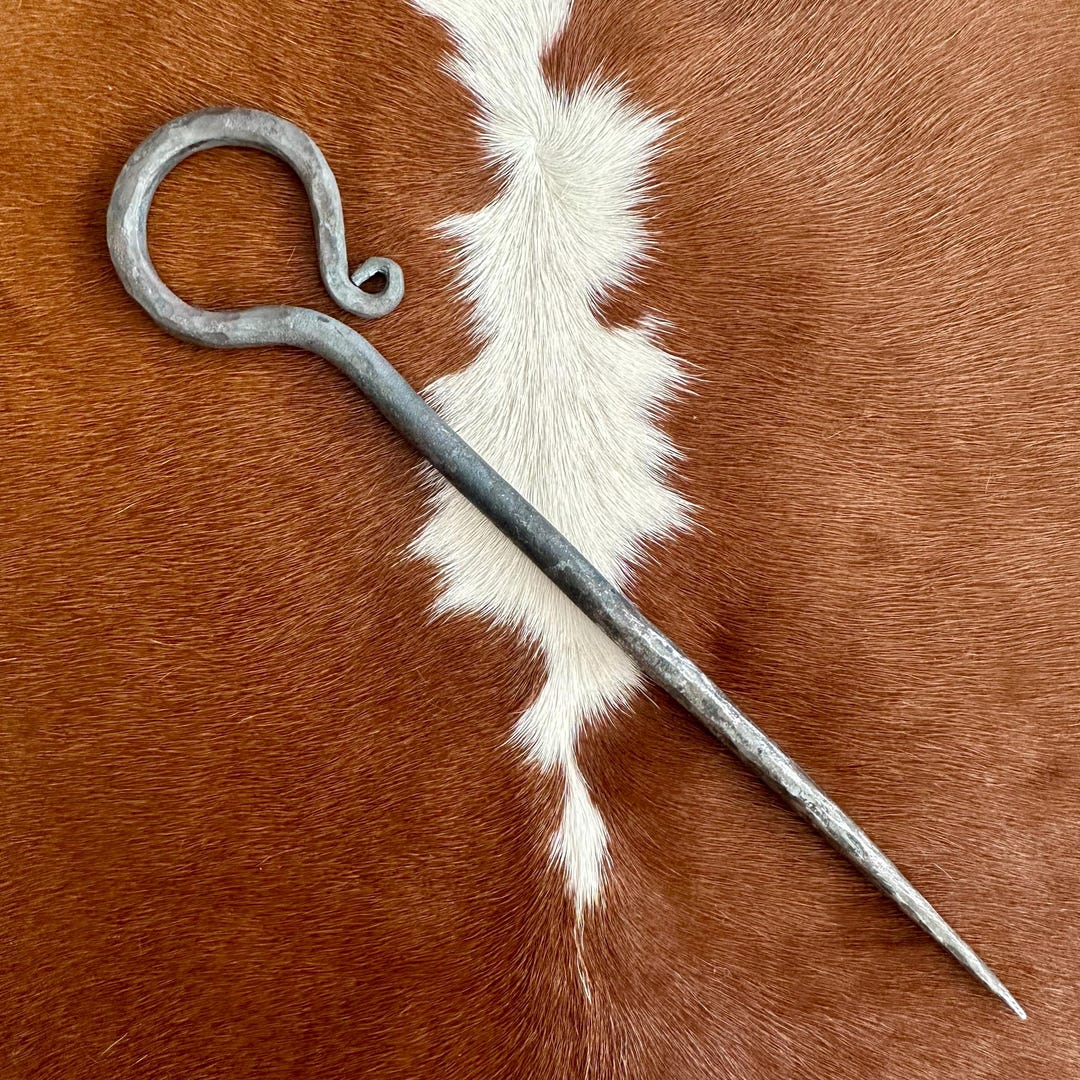 Large Scroll Fid Pick / Marlin Pick / Marlinspike / Cowboy's Fid / Fisherman's Marlinspike ...