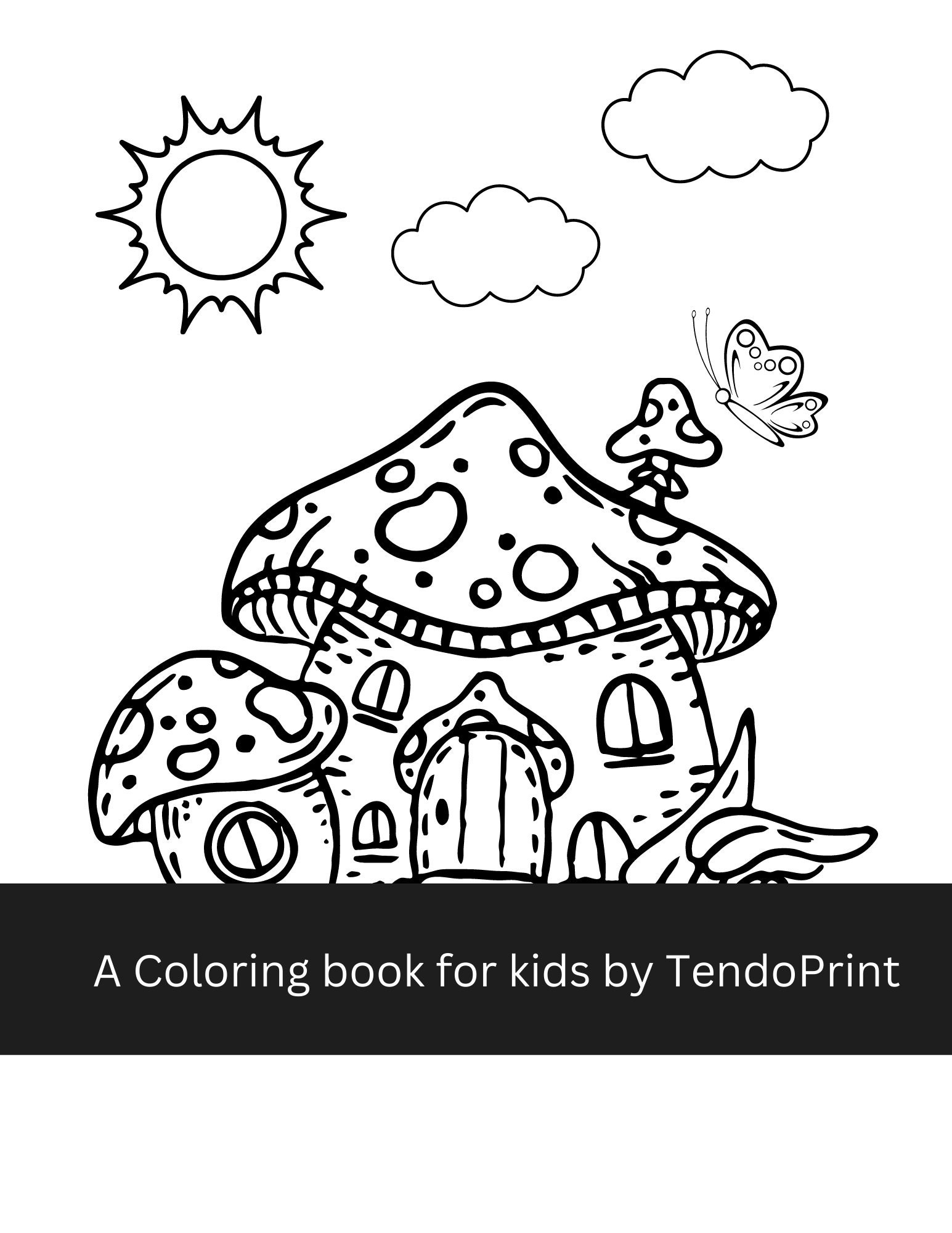 Beautiful Fairies in Butterfly Garden Coloring Books for Kids - Etsy