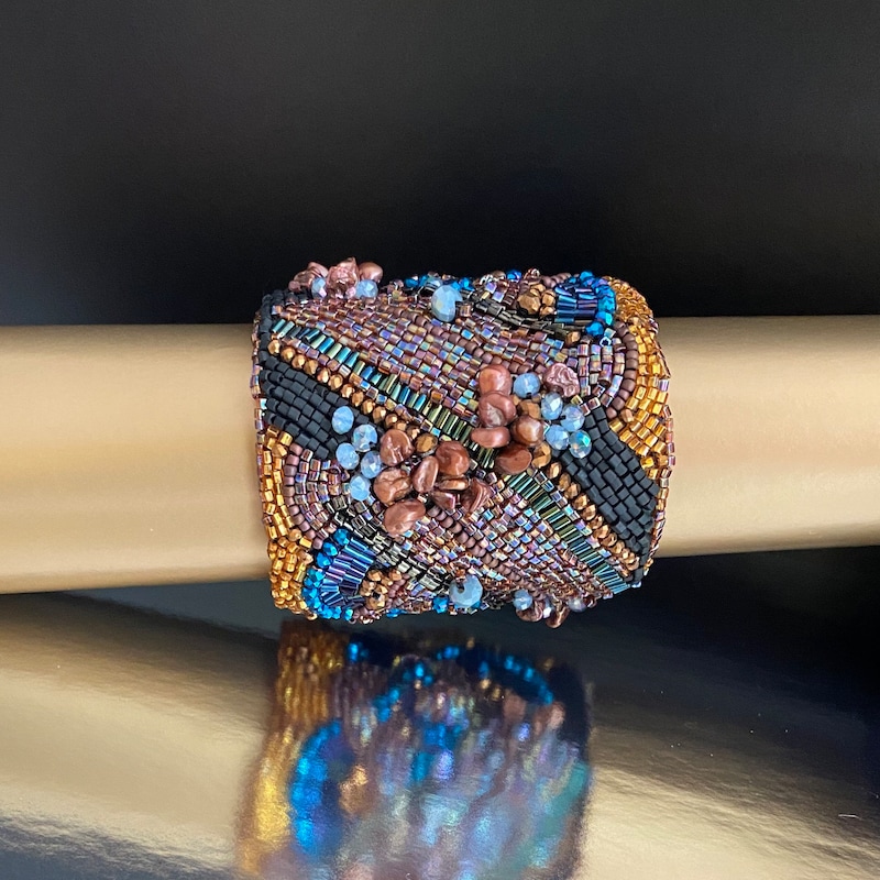 Embroidery Bracelet - Etsy