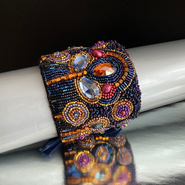 Embroidered Cuff - Etsy