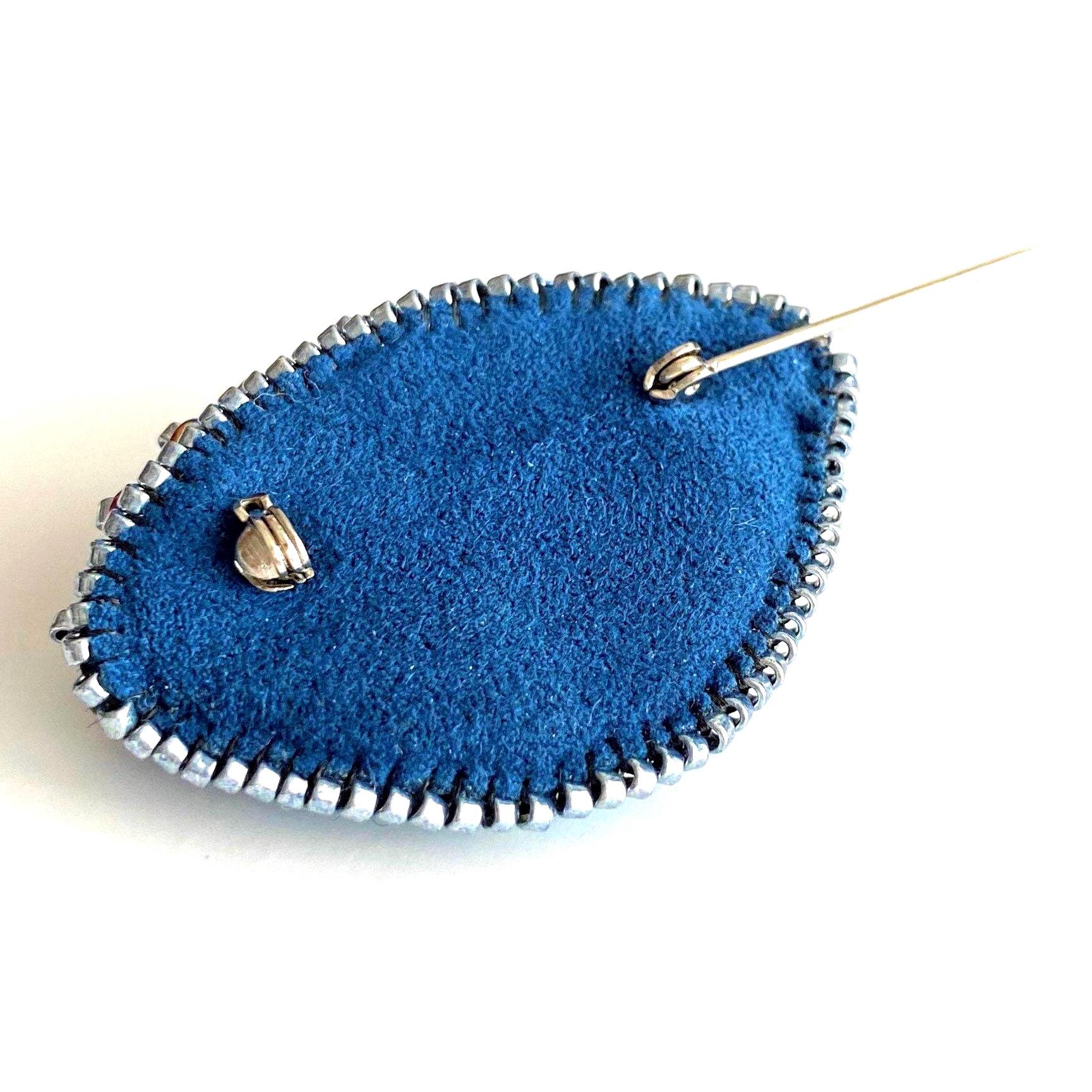 Evil Eye Pin, Beaded Eye Brooch, Protection Third Eye Pin, Delicate ...