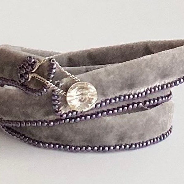 Fabric Wrap Bracelet - Etsy