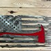 American Flag With Ax - Etsy