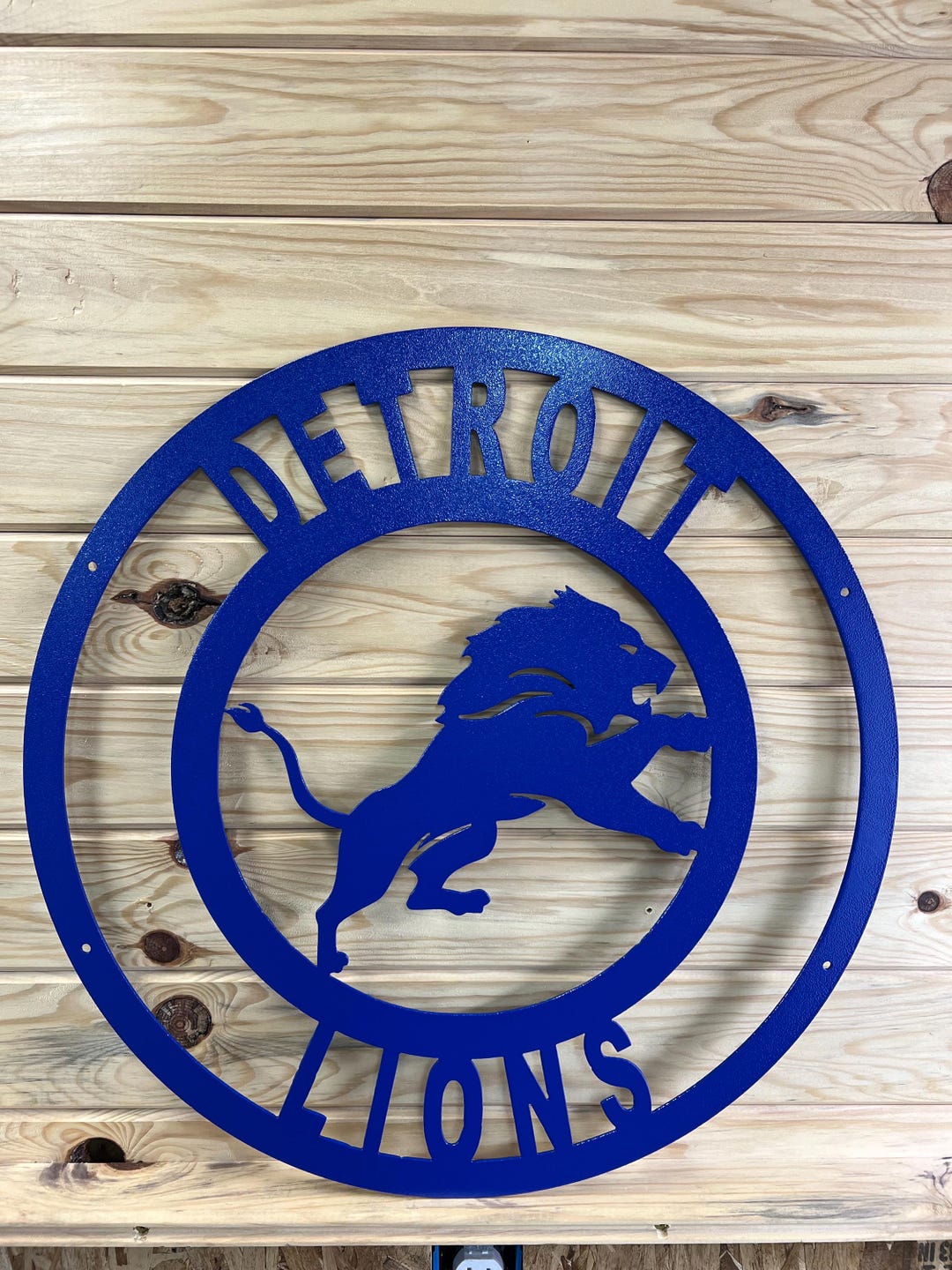 Detroit Lions-custom Metal Sign-nfl-football - Etsy