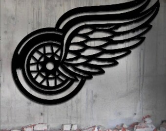 Detroit Red Wings LED Sign Wall Decor Hockey Sign Hockeytown Octopus ...