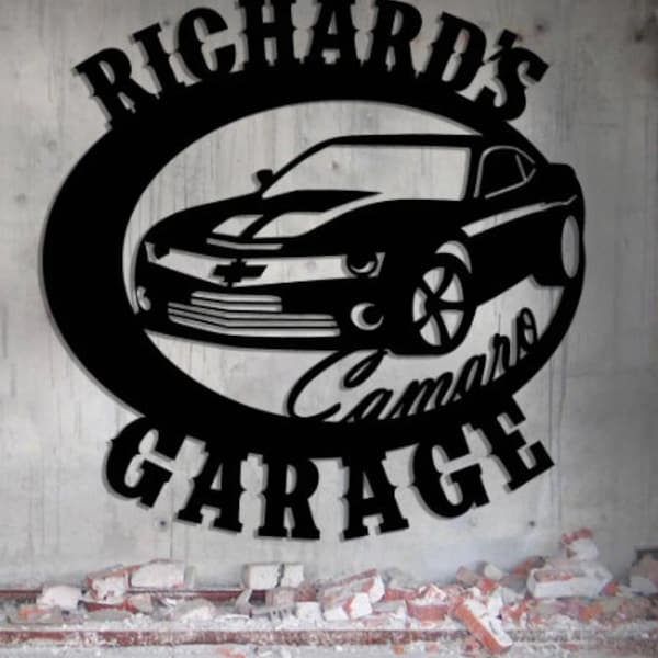 Custom Camaro Sign - Etsy