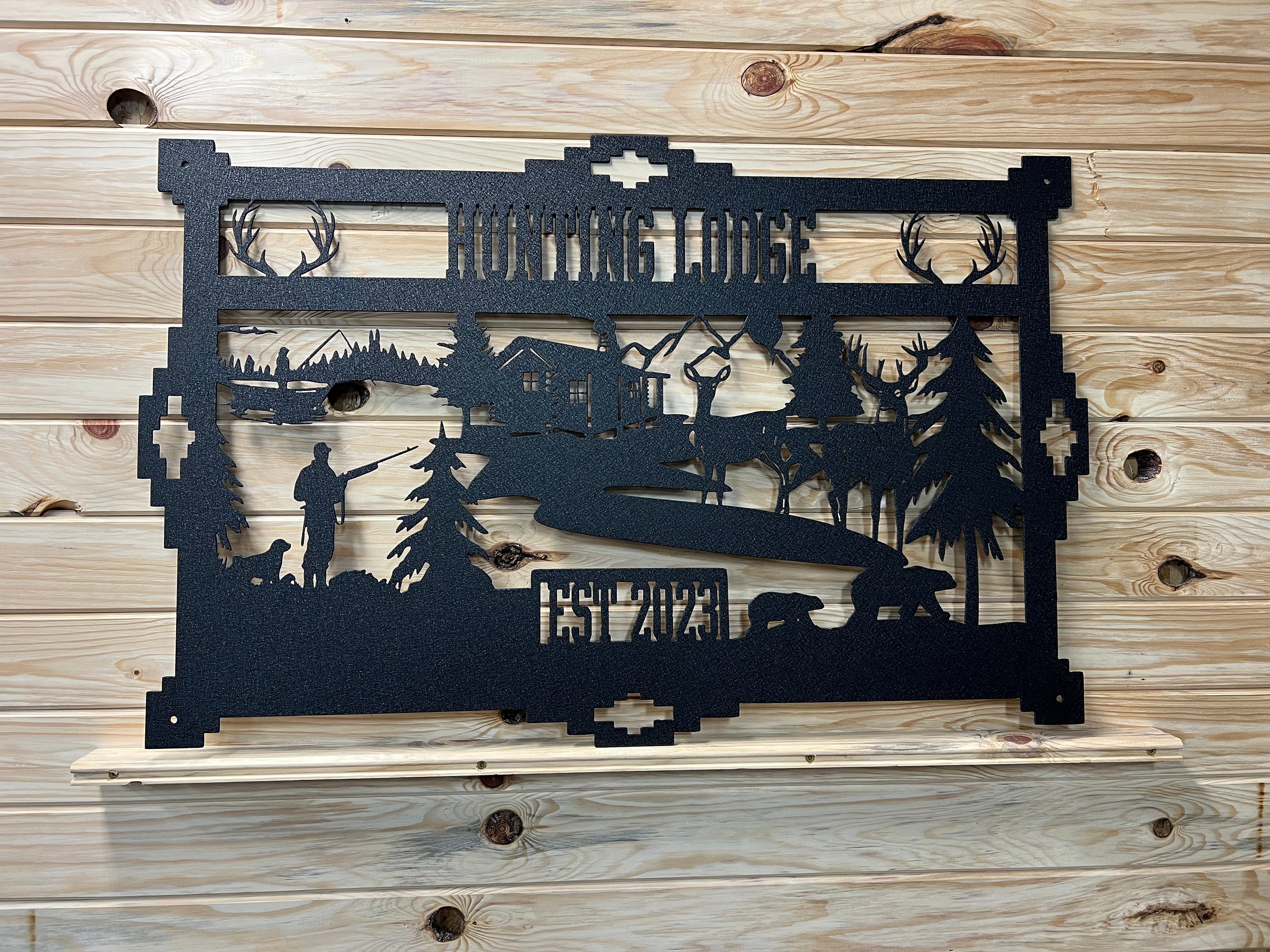 Custom Large Lodge Sign - Etsy